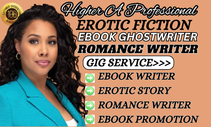 Ghostwrite your ebook fiction, erotic, romance and nsfw in short stories by Lucia_mack | Fiverr