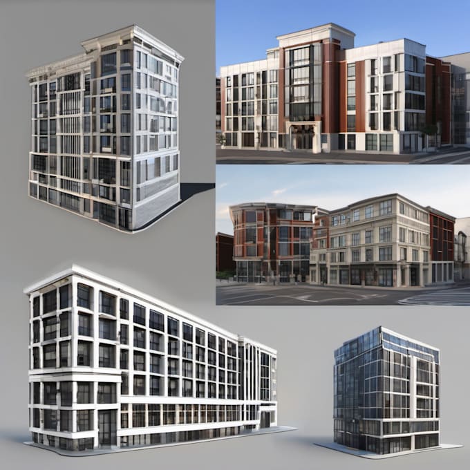 Do building design using blender by Saadsalman247 | Fiverr