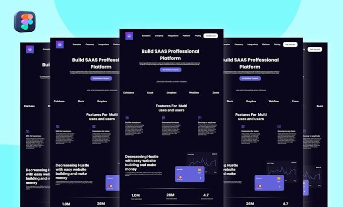 Do website ui design dashboard ui ux design ui ux design by Uxui ...