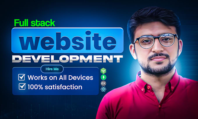 Do custom ai website development as full stack web developer by Faiz ...