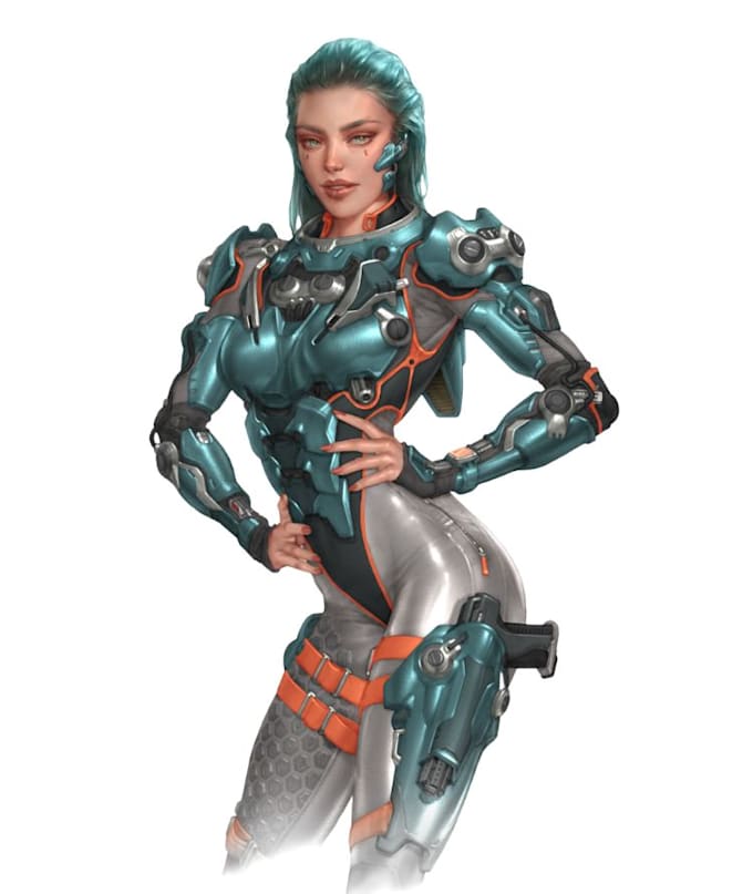 Rig 3d Realistic Humanoid Game Character Nsfw Art Realism Blender Rig3d By Highrado Fiverr 