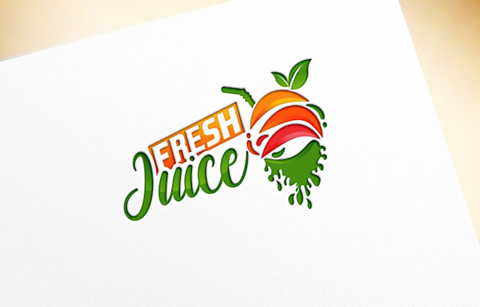 Design a tropical fruit drinks logo by Creativetonny | Fiverr