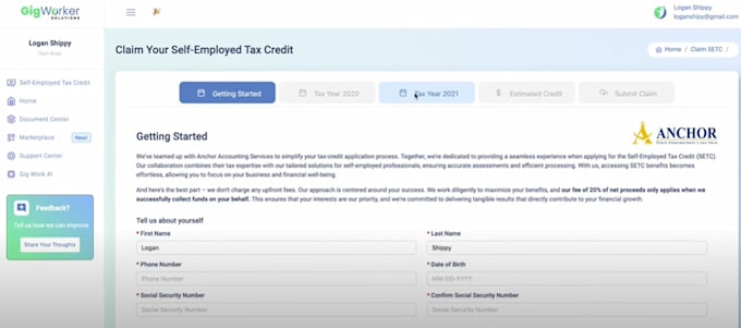 Do ppp, ertc and self employed tax credit setc 7202 by Saifkhancpa | Fiverr
