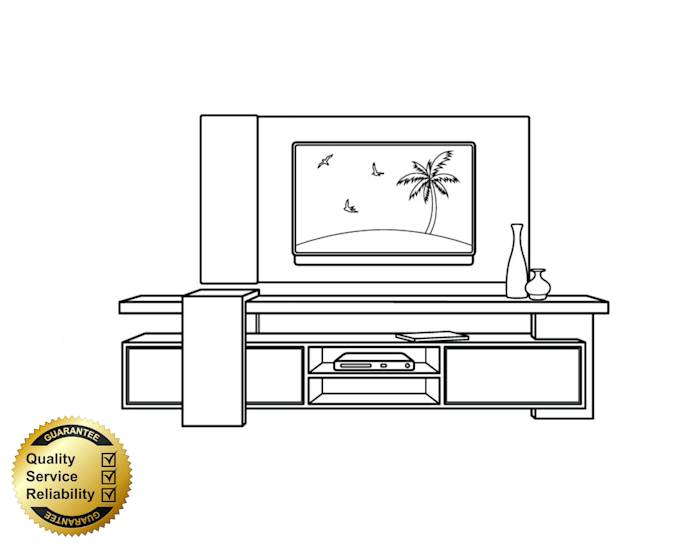 Do line art, coloring book page, vector tracing and outline by Graphic ...