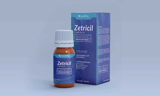 Professional medicine box, health product packaging, and label design ...