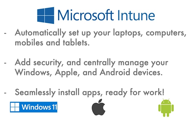Setup microsoft intune to manage your company devices by Jeremy_clarke ...