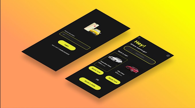 Create a professional web, app prototype in figma by Alirazaramzan ...