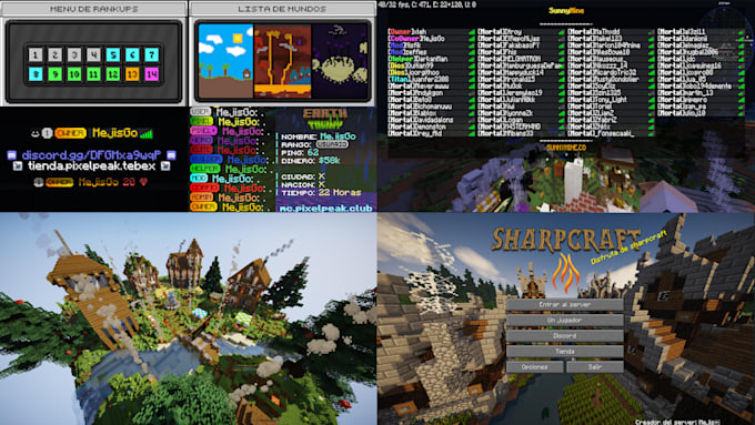 Make a custom minecraft server and network with mods, plugins by Mejiis | Fiverr