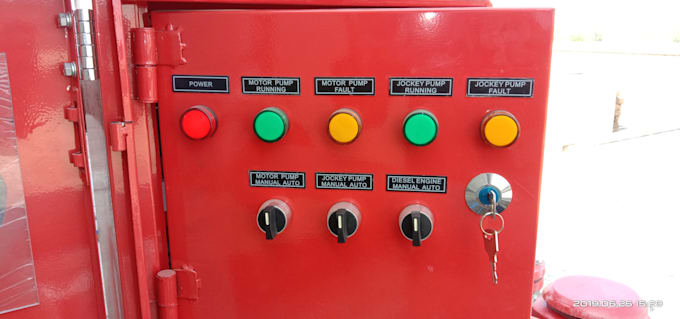 Design fire hydrant control panel, engine control panel, by Mtsuol | Fiverr