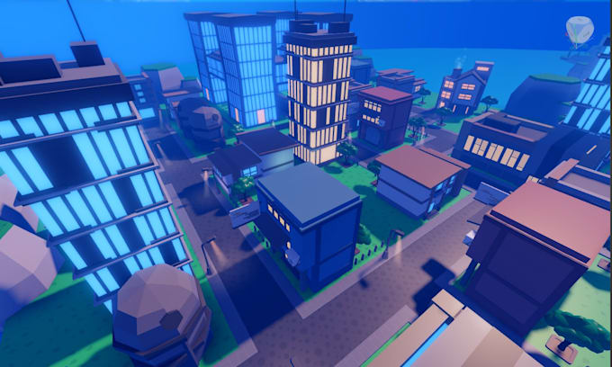 Develop a roblox full game creation, game map, full game development ...