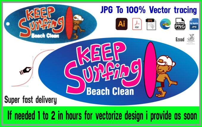 Vector trach logo, icon or jpg 1hours ai, pdf, eps, svg by Aysha ...