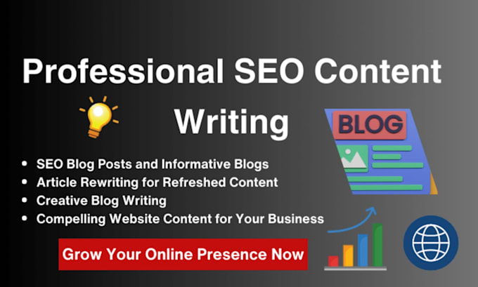 Your professional seo content writer for engaging blog posts by ...