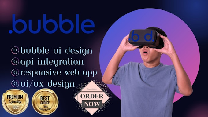 Build bubble io web application adalo api bubble io app no code zendesk openai by Susanais ...