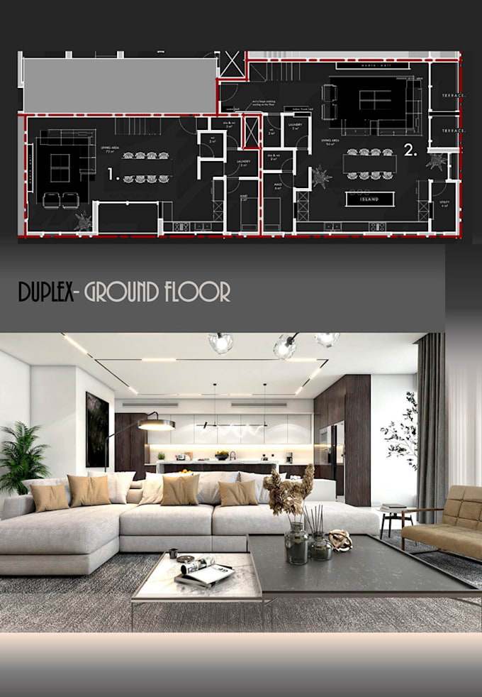 Create architecture designs functional floor plans and 3d renders by Jethro_fegor | Fiverr