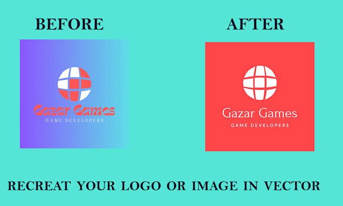 Recreate logo,image into vector by Mrjdesigner524 | Fiverr