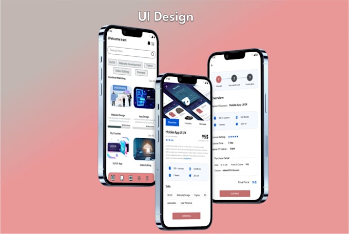 Craft trendy, amazing and unique mobile app ui ux design by Salihairam ...