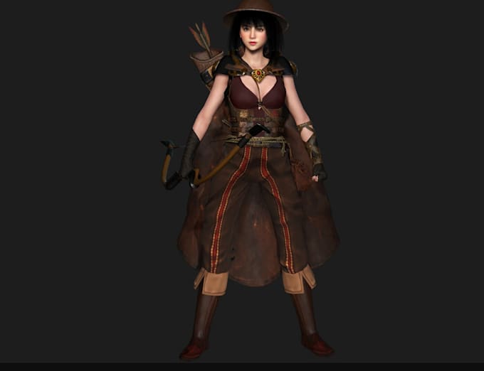 3d realistic character, arkit model, texture, rig3d uv texture,rigid ...