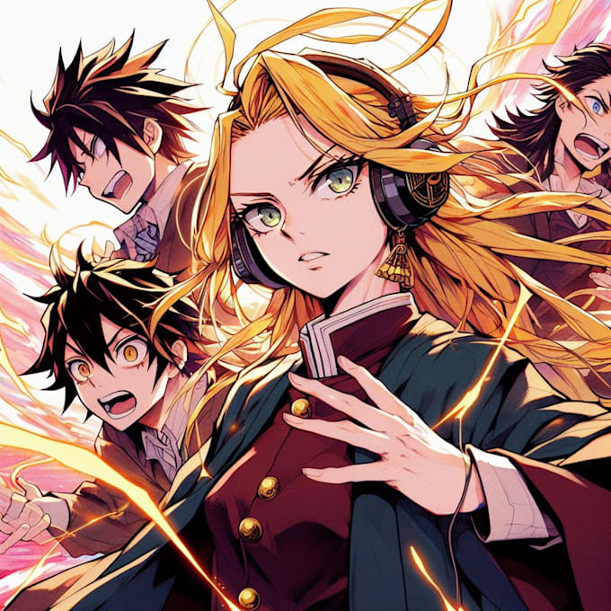 Draw manga style art by Allukrea | Fiverr