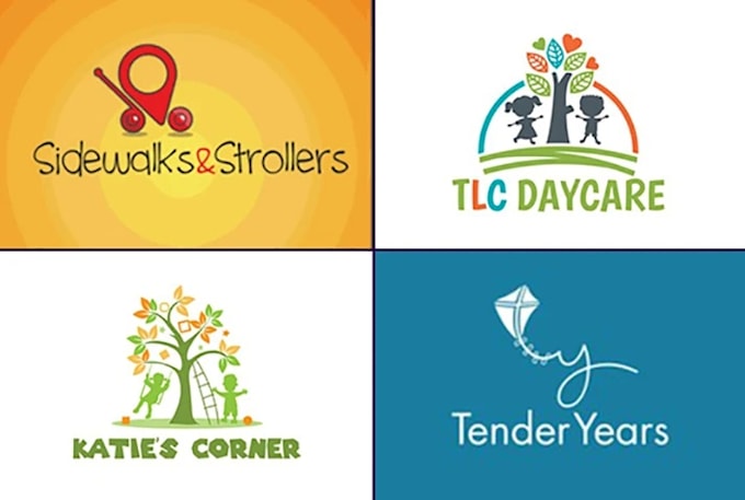 Design a awesome children and childcare logo by Stephanie_still | Fiverr