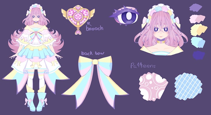 Design and or draw and cut a vtuber model art only by Mimikyavt | Fiverr