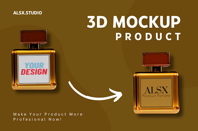 Make a 3d mockup of your product by Samuelalek | Fiverr