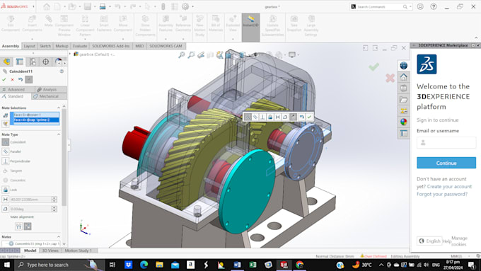 Design your 3d mechanical components in solidworks by Tariq_abdullah ...