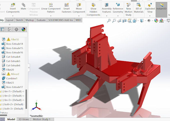 Design 3d cad model and 2d drawing in fusion360,solidworks,inventor,creo,catia by Bilal_hasan ...
