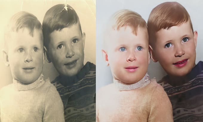 Restore your old photos, colorize photos, and restoration by Rupuakter8 ...