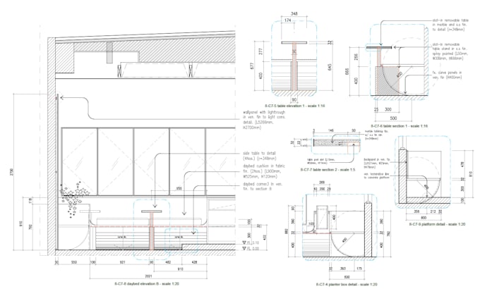 Create interior and architecture draftings by Aimiadelina | Fiverr