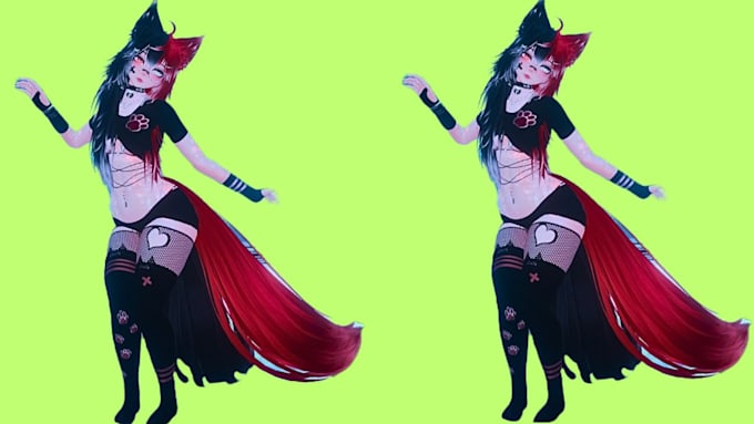 Model Custom Vtuber Model Vrchat Vrc Avatar Vr Chat Avatar Vrc Vtuber Nsfw By Susvrc Fiverr