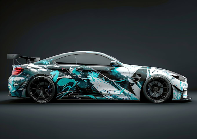 Create stunning custom vehicle wrap design by Najeemwards | Fiverr