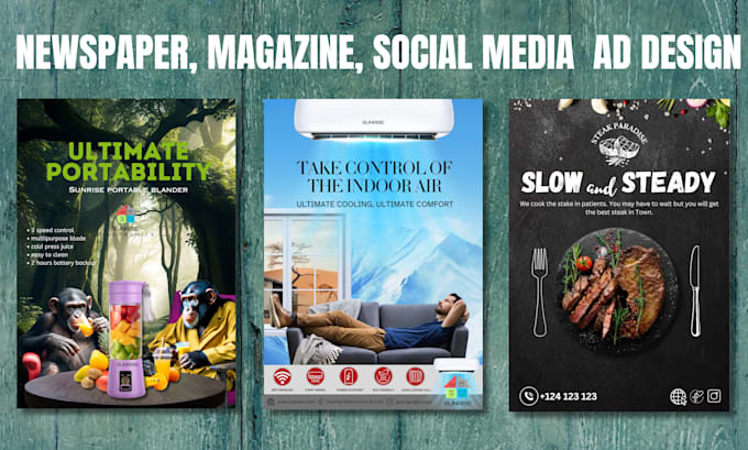 Create stunning posters for your brand, company, event etc by Ahamad_abdullah | Fiverr