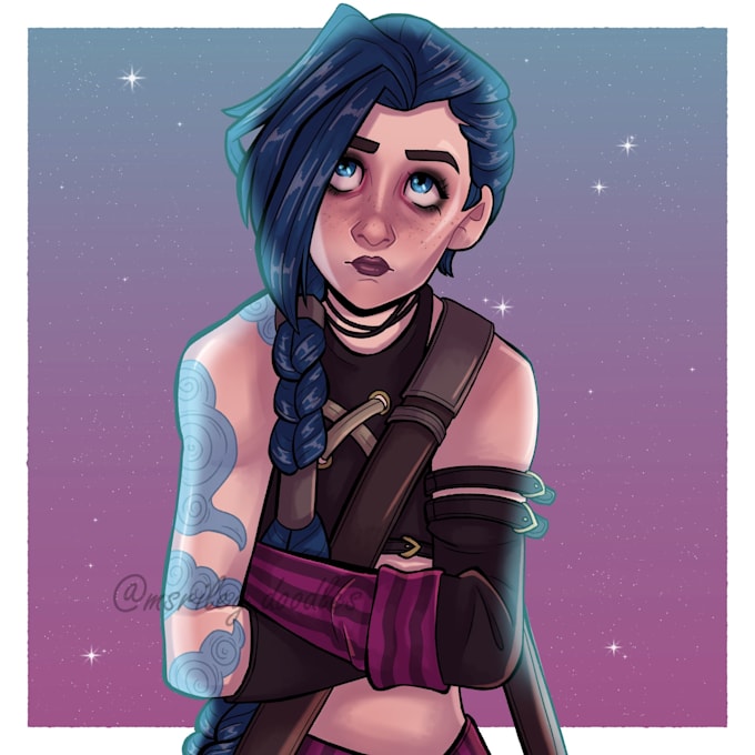 Create A Character Design For You By Msrileydoodles Fiverr