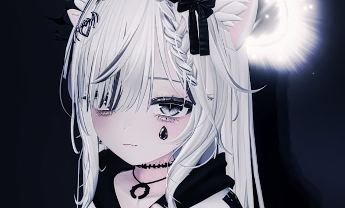 Custom 3d vrchat avatar, furry avatar,vtuber, vr character, 3d model ...