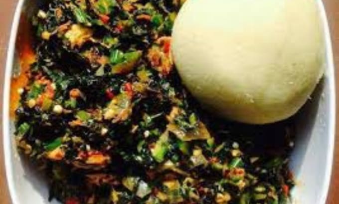 Teach Akpu Fufu Eba And Vegetable Egusi Soup Preparation By Sunnyweb3 Fiverr