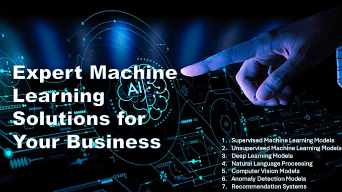 Build machine learning, ai solutions, deep learning models by ...