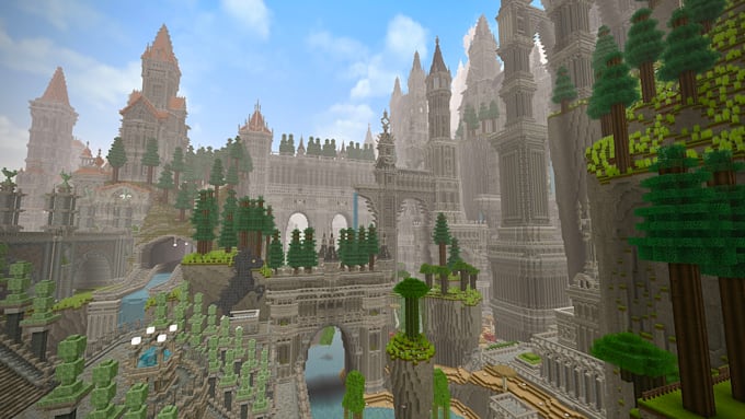 Create intricate minecraft worlds and structures for you by Mstall22 ...