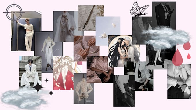 Create a vision board for fashion design by Mlle_trafalgar | Fiverr