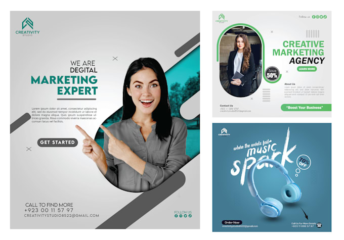 Design creative facebook ads and instagram post design by Dev_master85 ...