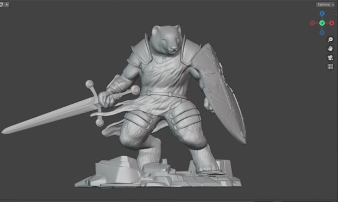 Turn 2d to 3d character, zbrush sculptor, unreal vr game, bust3d, human ...