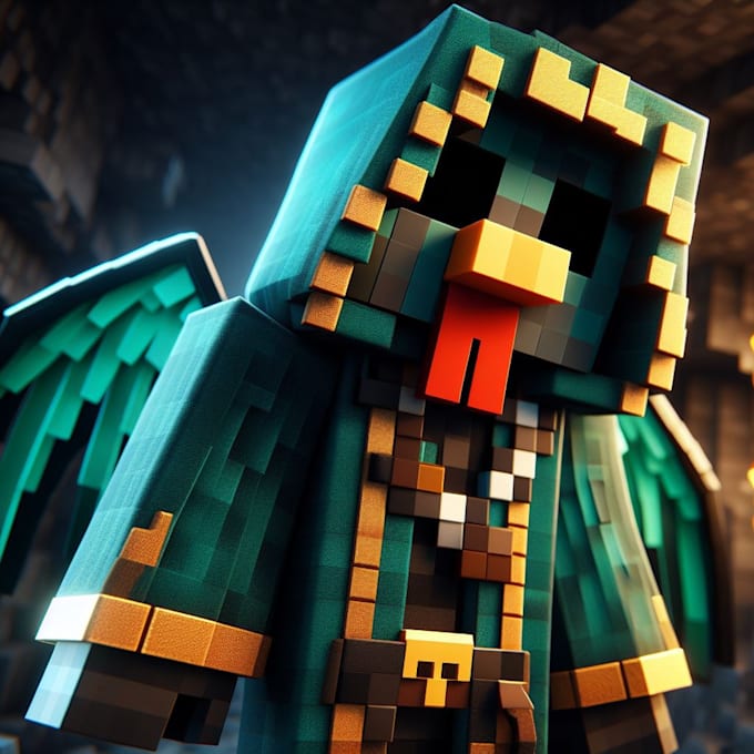 Create you a minecraft youtuber twitch profile picture pfp by ...