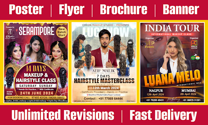 Design a poster for your event, show in 24 hours by Encode_design | Fiverr