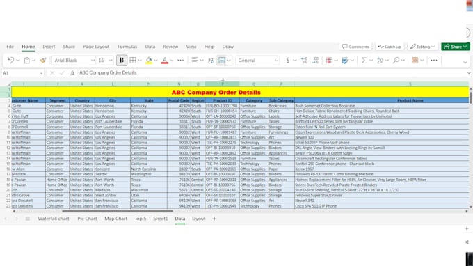 Convert your messy data in to nice excel sheet by Saheedahmed12 | Fiverr
