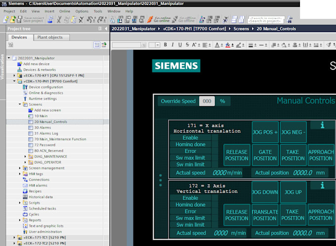Program plc hmi and drives siemens including simotion by ...