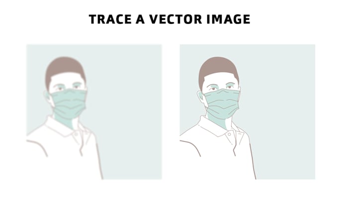 Vector trace any logo or image by Imaleaf | Fiverr