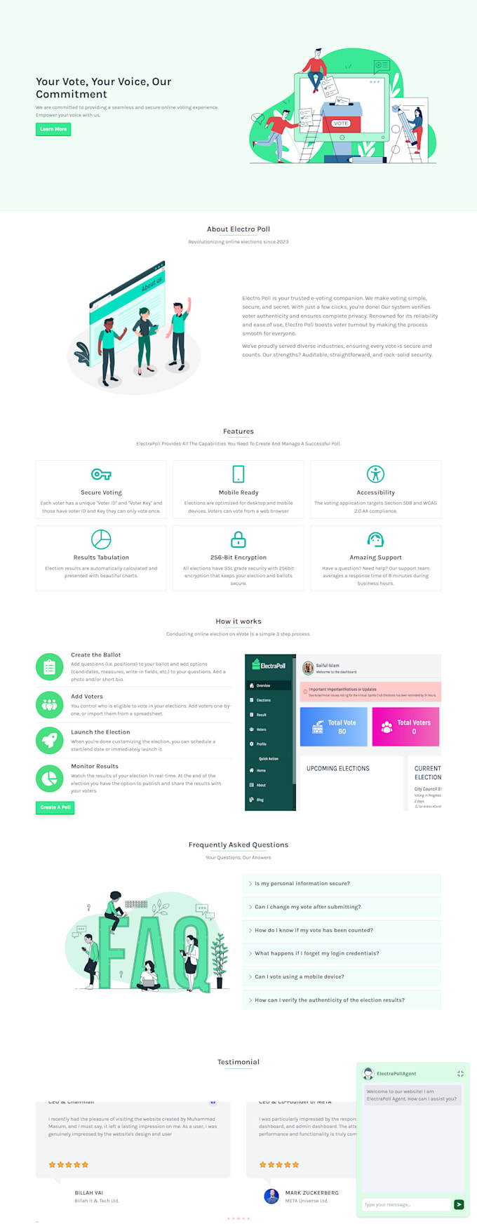 Develop custom mern stack website as a mern stack developer by ...