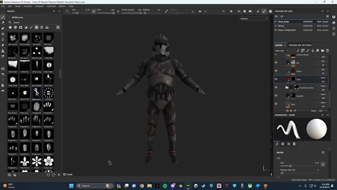 Create, fix and upload custom 3d star wars vrchat avatar by Breezy_jone ...