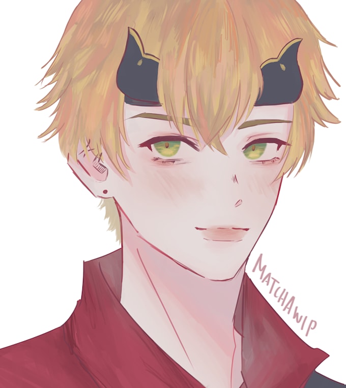 Draw anime inspired art, fan art, or your characters by Matchawip_ | Fiverr