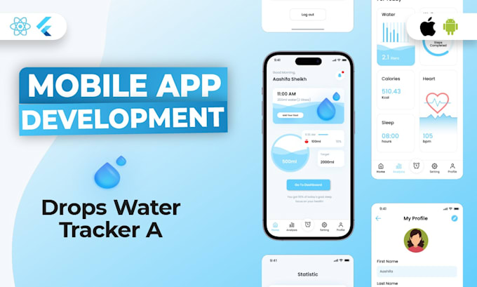 Create android app ios app mobile app flutter app react native app by Murtazasatti | Fiverr