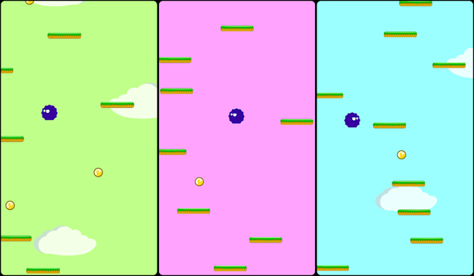 Create a custom doodle jump style endless runner game by Aminemostefa ...